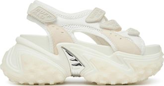 Buffalo Sandalen Buffalo Cerbo Sandal Track 1602365 Wei&szlig;