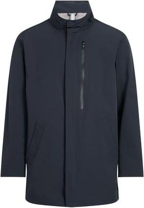 Pierre Cardin Parka droite &agrave; capuche int&eacute;gr&eacute;e