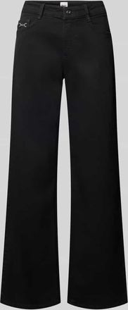 Brax Wide Leg Jeans mit Logo-Detail Modell Maine