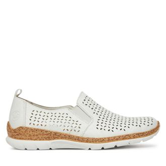 Rieker Halbschuhe Rieker N4251-80 Wei&szlig;