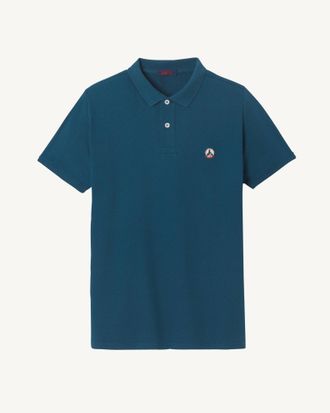 Jott Polo en coton biologique Bleu m&eacute;tal Marbella - Taille S