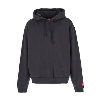The North Face Graue Pullover Rote Box Hoodie - - Sport - Herren - Grau - XL