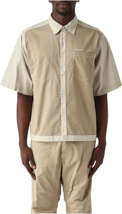Dsquared2 Homme, Chemises, Beige, Taille: M Inside Out Shirt