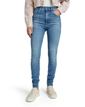 G-Star RAW Damen Kafey Ultra High Skinny Jeans, Blau (Faded North sea D15578-D441-G320), 29W / 30L