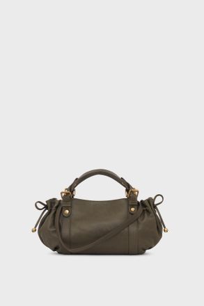 Gerard Darel Mini sac &agrave; main en cuir - 12H - Kaki
