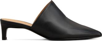 Tod's Femme, Chaussures, Noir, Taille: 38 EU Mule &agrave; Talon Bout Pointu