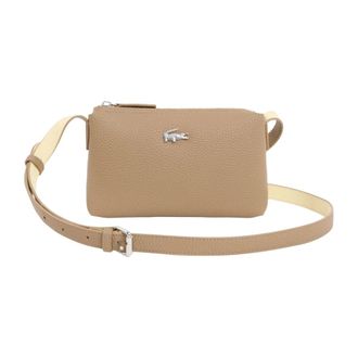 Lacoste Anna Mini Umh&auml;ngetasche - - Bags - Damen - Beige - ONE SIZE
