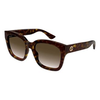 Gucci Oversized Square Sonnenbrille - - Accessories - Damen - Braun - 54 MM