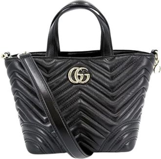 Gucci Sac bandouli&egrave;re vintage Pre-owned - Femme - Pre-owned - Noir - Taille: ONE Size