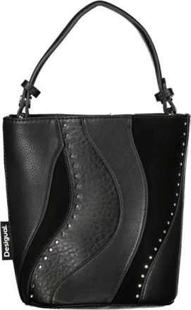 Desigual Sac seau clout&eacute; - Femme - Sacs - Noir - Taille: ONE Size