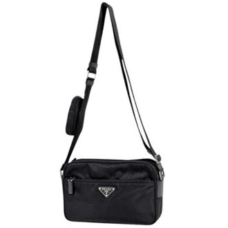 Prada Sac bandouli&egrave;re vintage doccasion - Femme - Pre-owned - Noir - Taille: ONE Size
