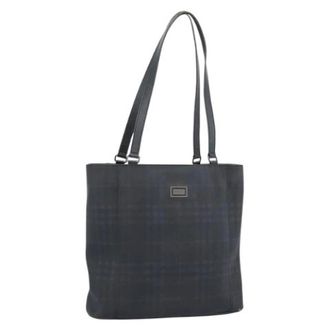 Burberry Sac cabas vintage Pre-owned - Femme - Pre-owned - Bleu - Taille: ONE Size