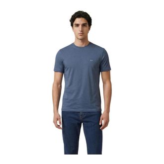 A|X Armani Exchange Homme, Tops, Bleu, Taille: 2XL T-shirt &agrave; Manches Courtes en Coton &agrave; Col Rond