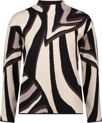 Betty Barclay Strickpullover Damen mit Stehkragen (1-tlg)