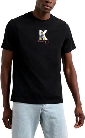 Karl Lagerfeld Homme, Tops, Noir, Taille: M Logo T-Shirt