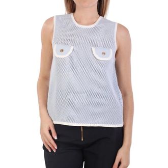 Elisabetta Franchi Damen, Oberteile, Blau, MGr&ouml;&szlig;e
