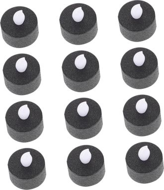 Valiclud 12 St&uuml;ck LED Teelichter mit Timerfunktion Flammenlose Kerzen f&uuml;r Romantische Dekoration bei Hochzeiten Partys und Feiertagen Warmwei&szlig; Batteriebetriebe