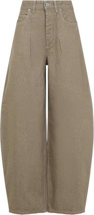 Jacquemus Femme, Jeans, Brun, Taille: W26 Ovalo de-N&icirc;mes Denim Pants