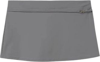 Gimaguas Femme, Jupes, Gris, Taille: 36 FR Carolina Mini Skirt