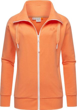 Ragwear Sweatjacke Shocky sportliche Damen Zip-Hoodie mit Kordeln