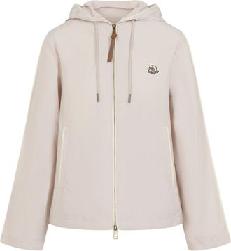 Moncler Femme, Vestes, Rose, Taille: 38 FR Veste &agrave; capuche Sarracenia