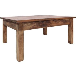 vidaXL Couchtisch Massives Mahagoniholz 96x73x45 cm Vidaxl
