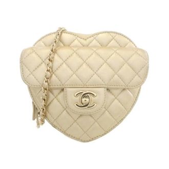 Chanel Pre-owned Vintage Schultertasche - - Pre-owned - Damen - Gelb - ONE SIZE