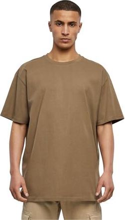 Urban Classics T-Shirt Oversize pour Homme, Tissu Epais, Coupe large, Manches Courtes, Heavy Oversized Tee, 90% Coton, 10% Viscose, Darkkhaki, Taille XXL