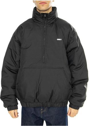 Obey Homme, Vestes, Noir, Taille: XL Giacca