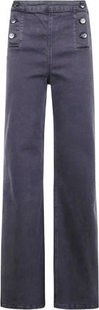 Twinset Damen, Jeans, Grau, W27Größe