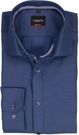 Venti Herren Hemd blau