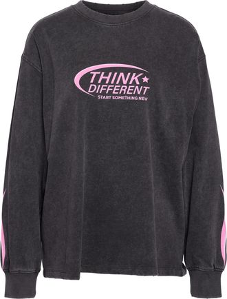 Noisy May Nmpolly L/S Washed Top