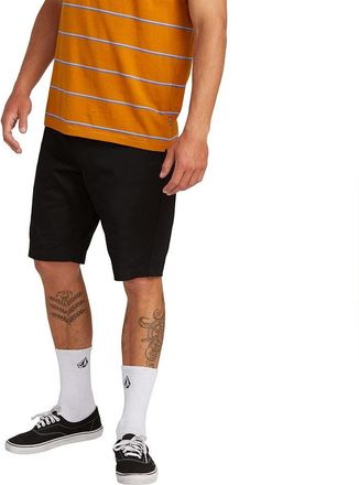 Volcom Herren Chino moderner Passform Shorts, Schwarz, 49