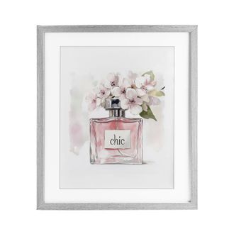 Stupell Industries Christine Simpson Art Kunstdruck mit Kirschblütenmotiv, gerahmt, Schwarz, 53,3 x 43,2 cm