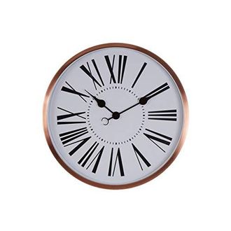 Premier Housewares Wanduhr, Rose Gold, Nicht zutreffend