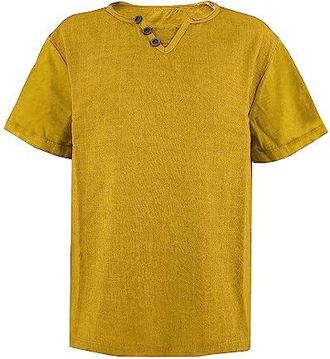 JOPHY & CO. T-Shirt Naples Champions dItalie 2022-2023 Troisième Bouclier Mixte Adulte Enfant (code 8585), Moutarde, XL