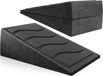 Generic Squat Wedge Block-Paare - Stretch-Squat Wedge, verstellbares Sportzubeh&ouml;r mit rutschfesten Oberfl&auml;chen, Fitnessstudio, Reisen, Zuhause, Wadenstrecker,