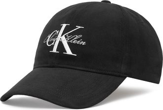 Calvin Klein Cap Calvin Klein Lurex Graphic Script Monologo Ca LV04F5115G Schwarz