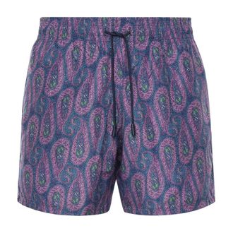 Etro Homme, Maillots de bain, Multicolore, Taille: XL Floral Paisley Swim Shorts