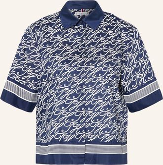 Tommy Hilfiger Hemdbluse blau