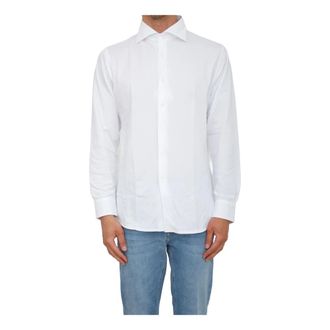 Paolo Pecora Camicia Jersey - - Shirts - Herren - Wei&szlig; - L