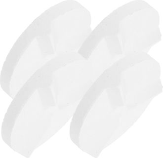 Pretyzoom 4 St&uuml;ck Teiliges Feuerfestes Ofenmatten Aluminiumoxid Hitzebest&auml;ndig bis Langlebige T&ouml;pferofen unterlage f&uuml;r Brenn&ouml;fen Keramik Tonbrennwerkzeug Vielse