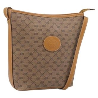 Gucci Pre-owned Vintage Schultertasche - - Pre-owned - Damen - Beige - ONE SIZE