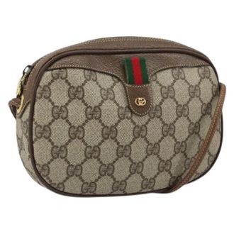 Gucci Pre-owned Vintage GG Canvas Schultertasche - - Pre-owned - Damen - Beige - ONE SIZE