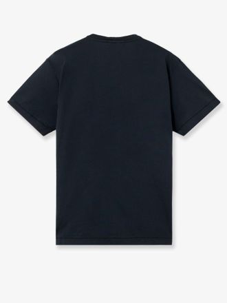 Stone Island Mens T-Shirt Cotton Blue T-Shirts And Polos