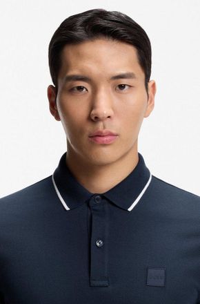 HUGO BOSS Poloshirt Passertip mit BOSS Logo-Badge
