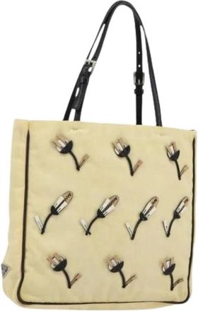 Prada Damen, Pre-Owned, Beige, ONE SIZEGr&ouml;&szlig;e