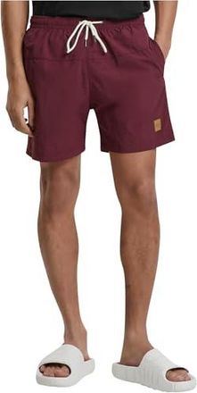 Urban Classics TB1026 - Shorts de bain- Homme - Rouge (cerise) - M