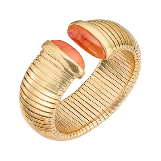 Kurt Geiger Gro&szlig;es Metall-Armreif - - Accessories - Damen - Gelb - ONE SIZE