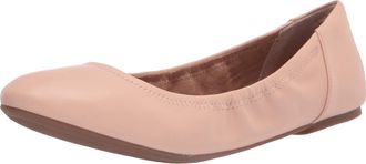 Amazon Essentials Belice Ballet Flat Ballerinas, Gehaucht Rosa, 41 EU Weit